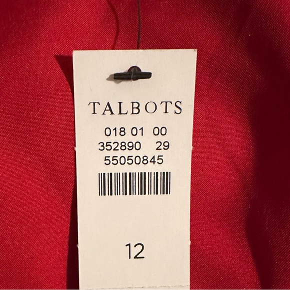 Talbots | Skirts | Talbots Red Tartan Plaid Aline Skirt | Poshmark